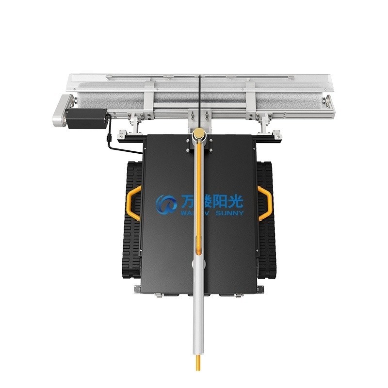 Crawler Style Solar Panel Cleaner for Smart Cleaning of Photovoltaic ...
