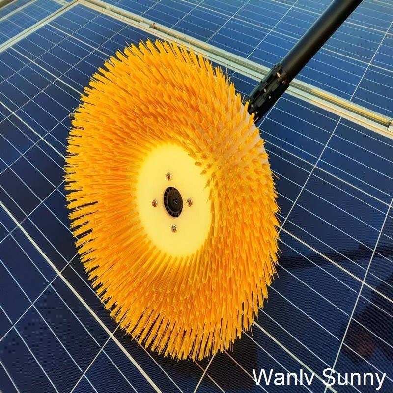 High Places Cleaning Single-Disc Head Solar Panel Cleaning Machine with ...